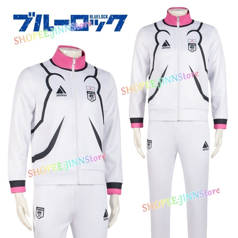 - JINN - Anime Isagi Yoichi Outfits BLUE LOCK Cosplay Costume Jacket ...