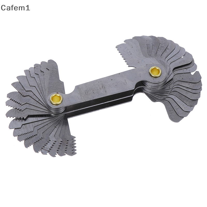 Cfph 40Pcs thread measuring gage 60 degree whitworth metric screw ...