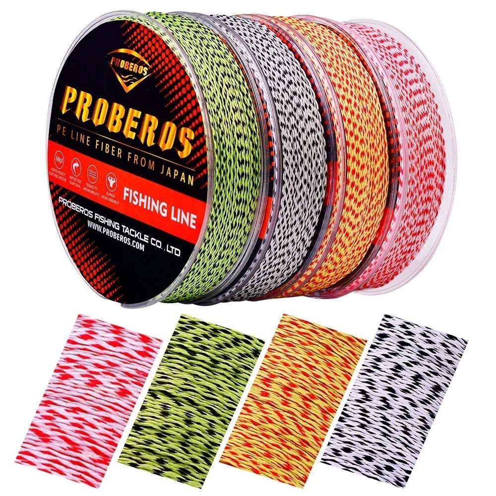 100M Fishing Line 8 Strands Braided Fishing Line Multifilament PE Line ...