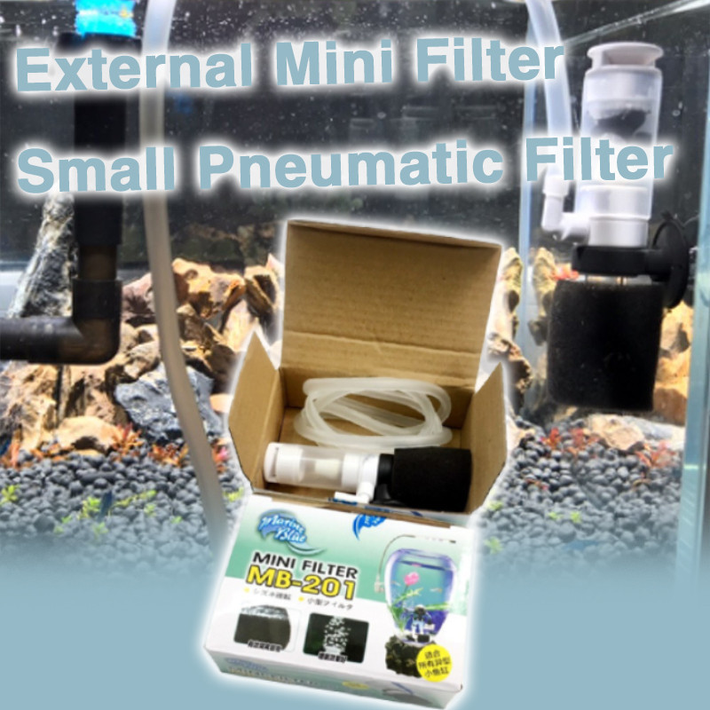 Fish Tank Aquarium External Mini Filter Submersible Oxygen Small ...