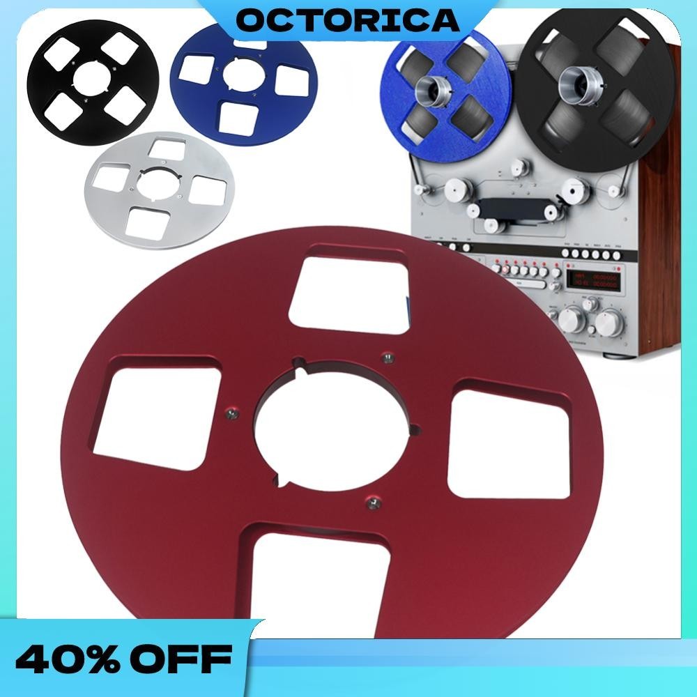 1/4 10.5 Inch Metal Tape Reel 4 Holes Takeup Reel for Reel To Reel Tape ...
