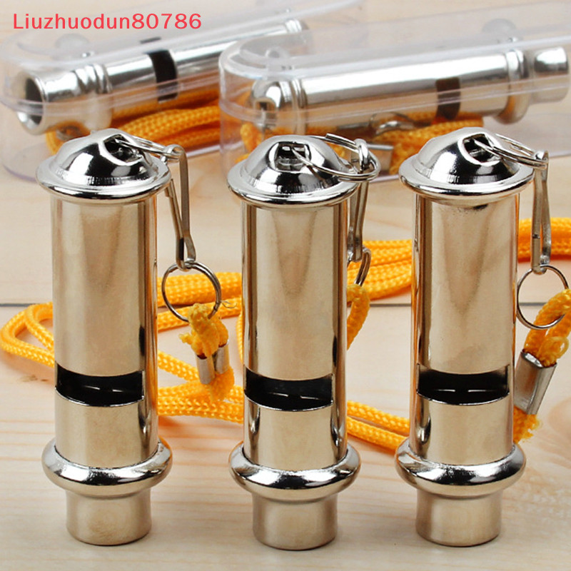 Liuzhuodun80786 Metal Referee Whistle With Lanyard Neck Rope Cord ...