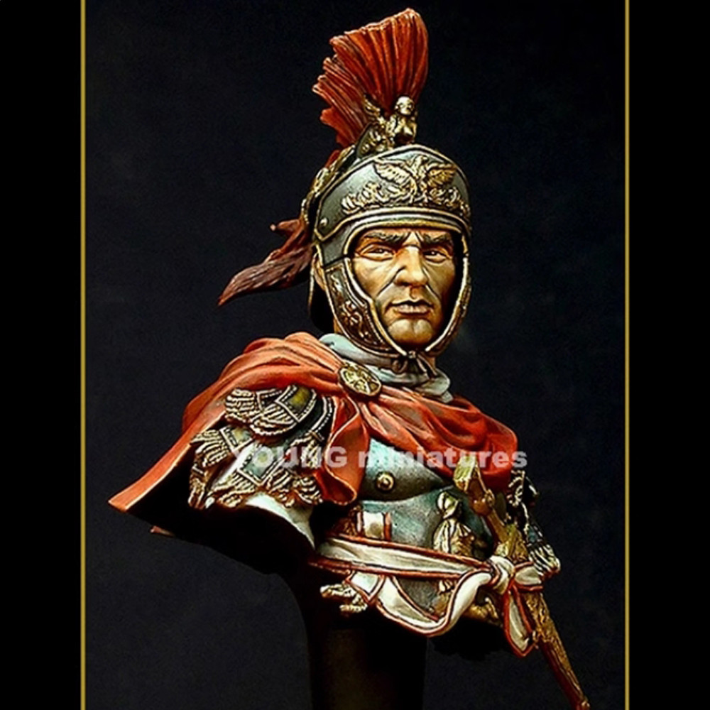 1/10 Roman Cavalry Officer, Resin Model figure Bust, GK, Ancient War ...
