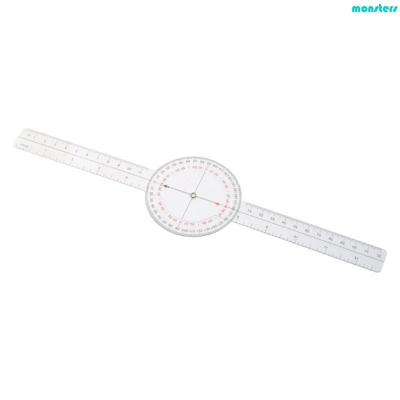mm Orthopedic Angle Ruler Angle Plastic 360 Degree Goniometer Medical ...