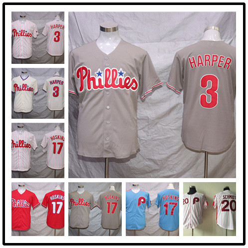 Same Day Delivery!!Baseball Uniform Jersey Philadelphia Phillies Men's ...