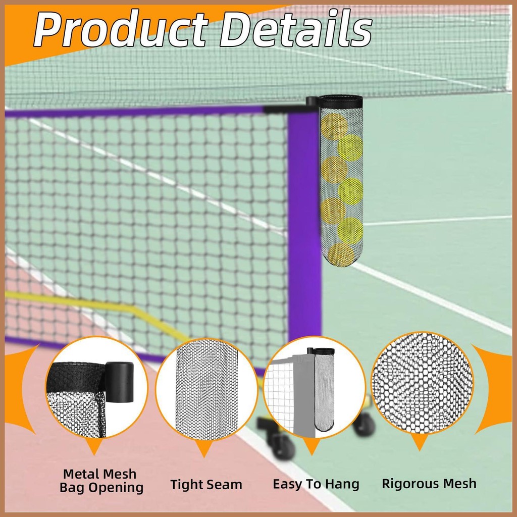 Pickleball Tube Indoor Outdoor Back Saver Storage Pickup Tube Portable ...