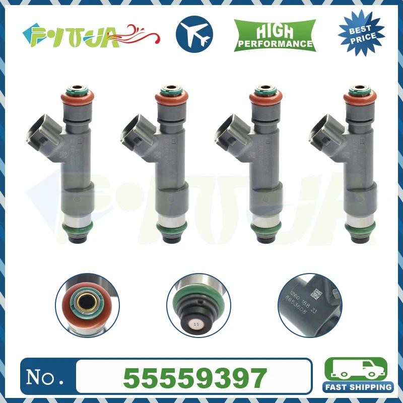 4pcs Fuel injector 55559397 for SAAB 9-3/3X S80 XC90 8653608 4G2216 ...