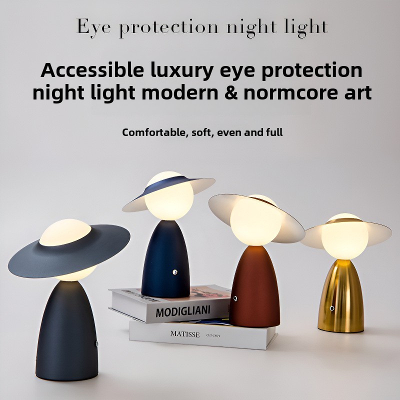 Modern Artistic USB Table Lamp | Mood Lighting for Bedroom, Coffee Shop ...