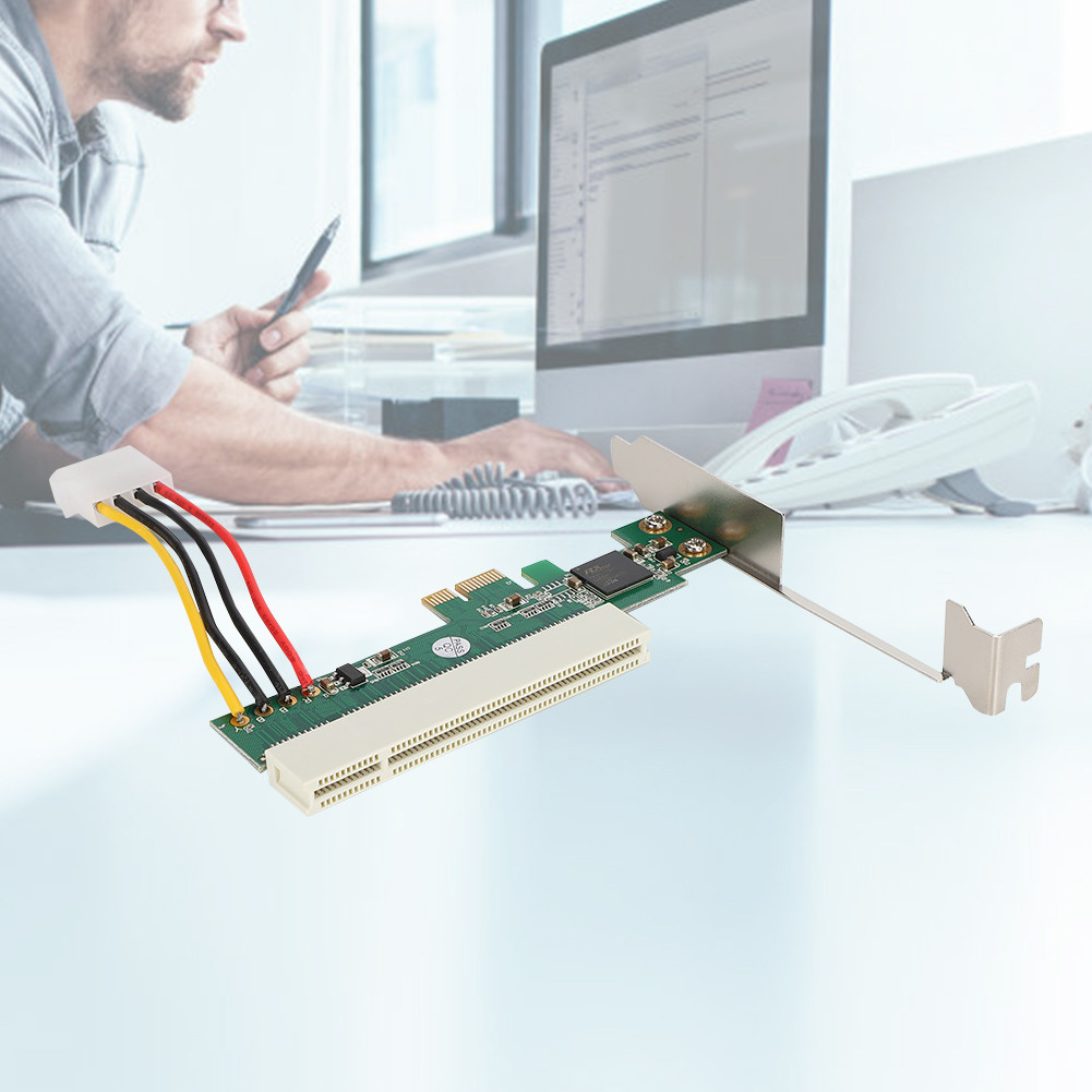 Tominihouse 66MHz PCI Bus Bridge Riser Card ST43 PEX 8112 2.5 Gbps PCIe ...