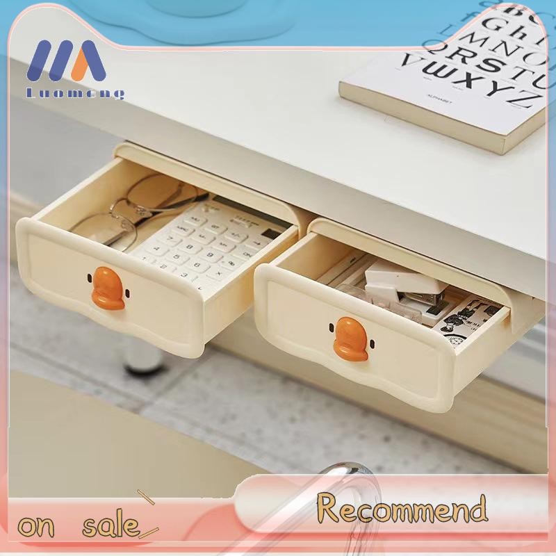 LuoMeng SelfAdhesive Storage Drawer Box Under The Table Storage Drawer ...