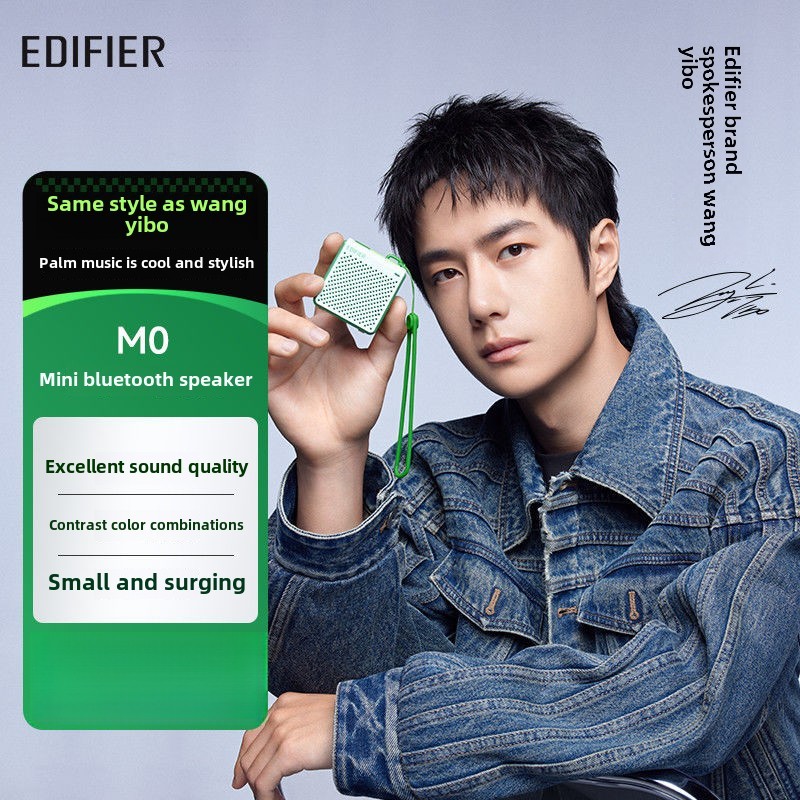 Edifier M0Mint Green Bluetooth Speaker Portable Mini Outdoor Speaker ...