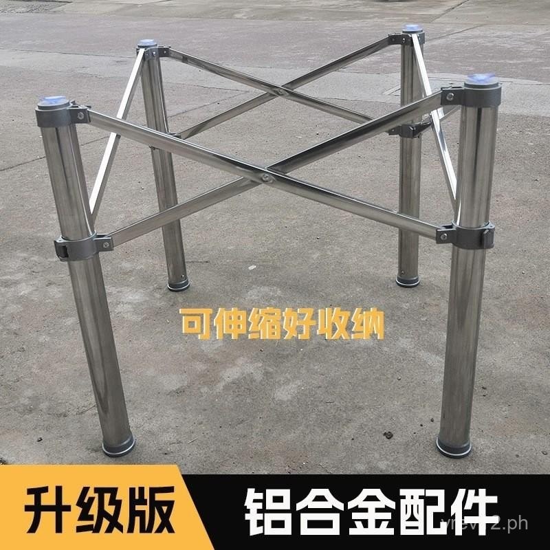 Stainless Steel Round Table Table Frame Folding Round Table Top Leg ...