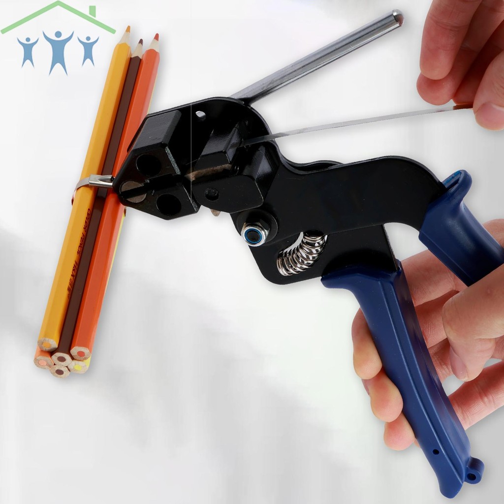 Metal Zip Tie Tool Stainless Steel Cable Tie Tool Contains 100Pcs Heavy ...