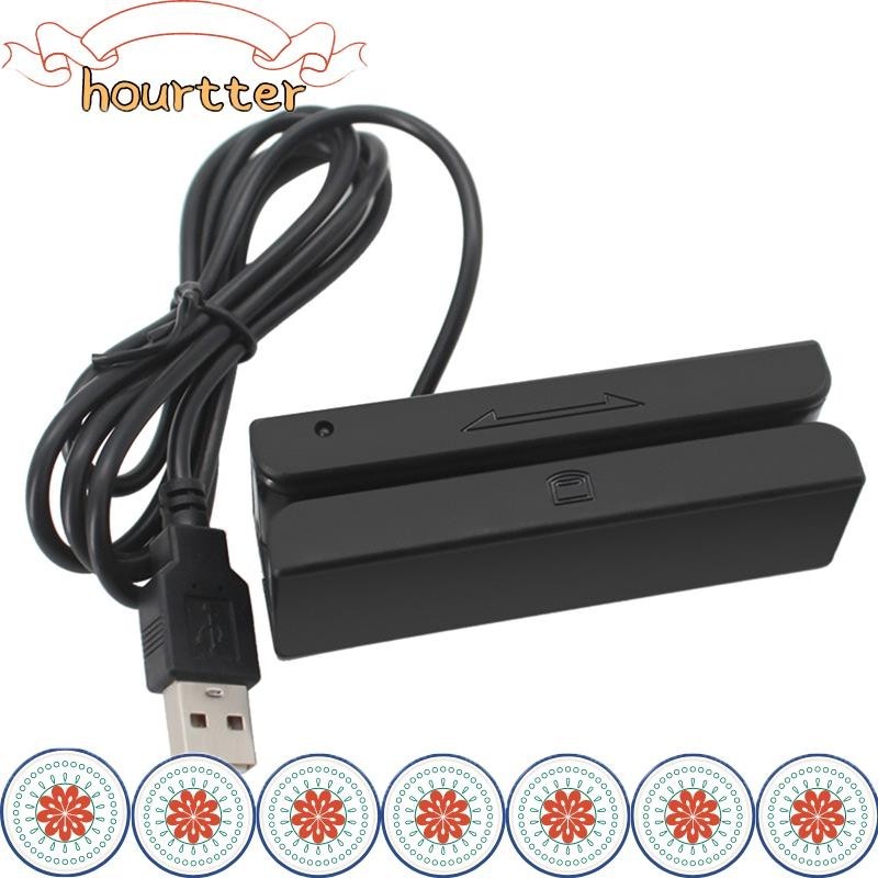 MSR90 USB Magnetic Strip Card Reading Machine Card Reader Stripe 3 ...