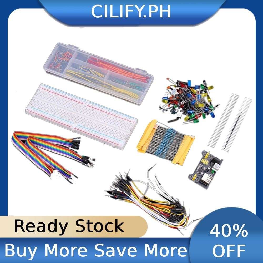 Electronic Component Set with Power Supply Module Jumper Wire for ...