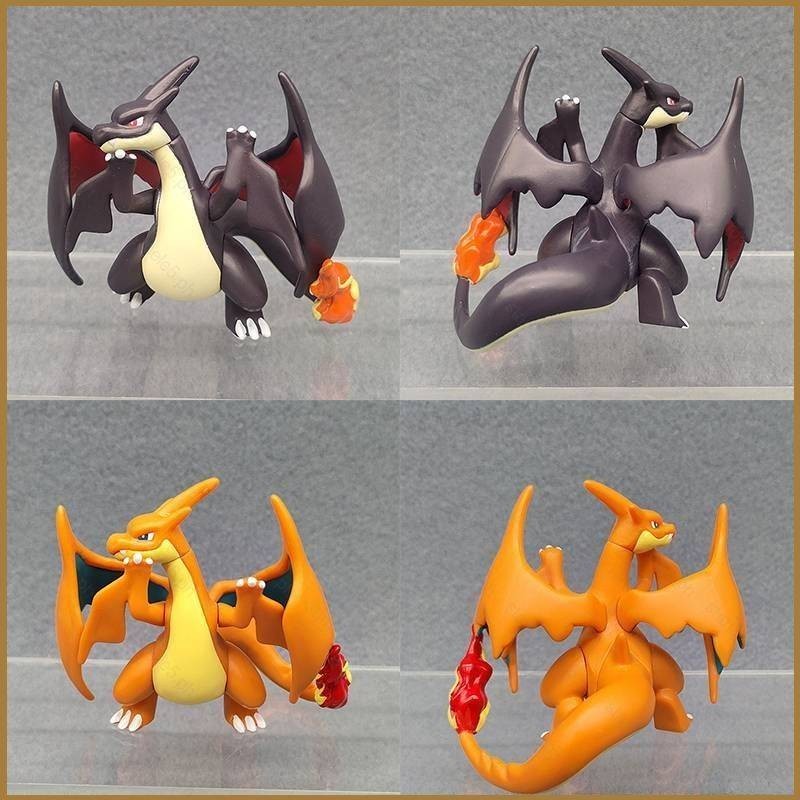 Sta5 Pokemon Mega Charizard X Mega Charizard Y Action Figure Model ...