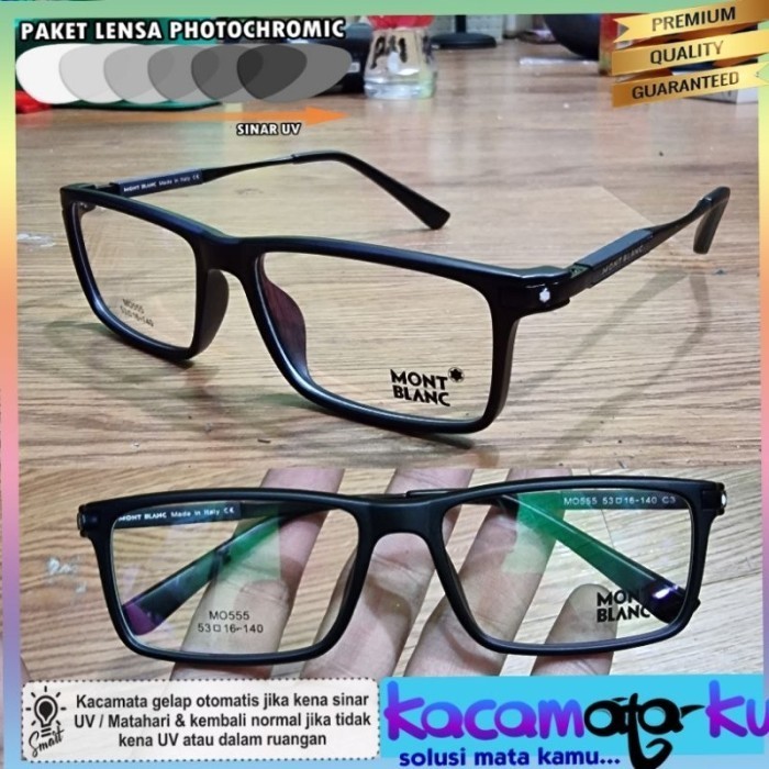 Men's sporty minus Glasses Doff Montblanc Sprty Fit Anti-Radiation ...