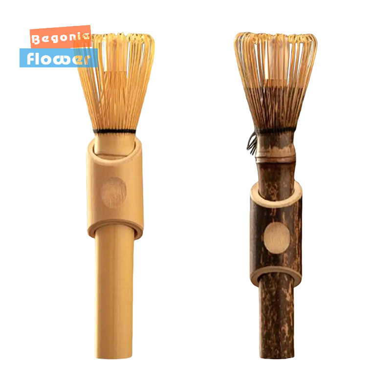 Begonia Flower Matcha Whisk With Long Handle Matcha Brush Tool Matcha ...