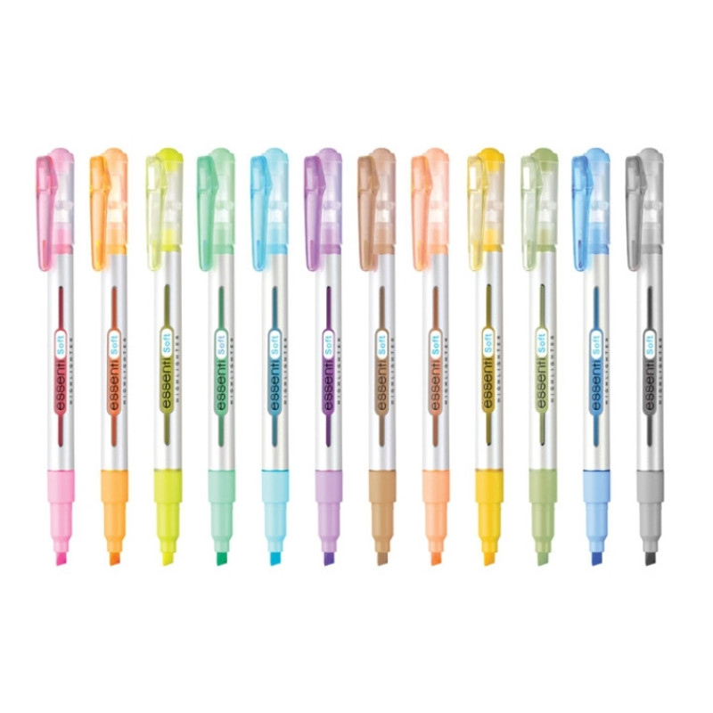 Monami Essenti Soft Highlighter 12 Colors | Shopee Philippines