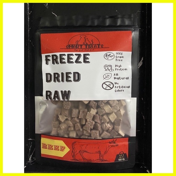 ♠ freeze dry beef cubes for cat and dogs | Shopee Philippines