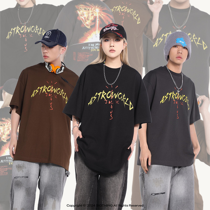 TRAVIS SCOTT CACTUS JACK Album peripheral commemorative items and T ...