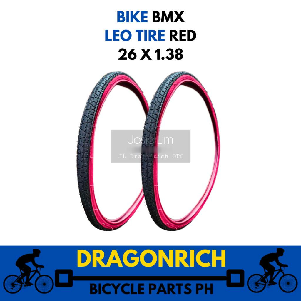 Tire Gulong 26 X1.38/1.5 [LEO RED] Bike Tire Gulong Exterior Gulong ...