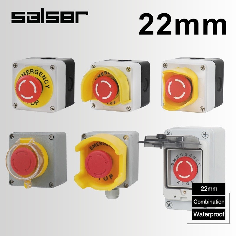 Emergency Stop Push Button Switch Control Box Elevator With Protection ...