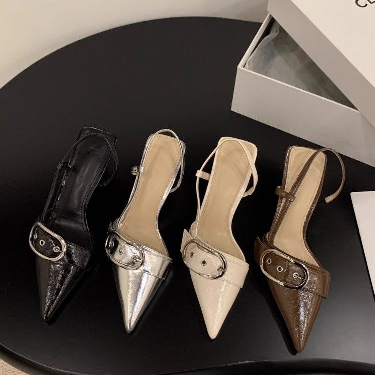 Ball High Heels Pointed Stiletto Heel Fashion Sandals 35-40Code ...