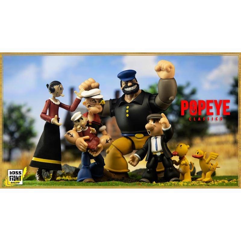 [618 Ready Stock] Genuine Authorized BFS 1/12 Popeye 1 Wave 2 Wave 20cm ...