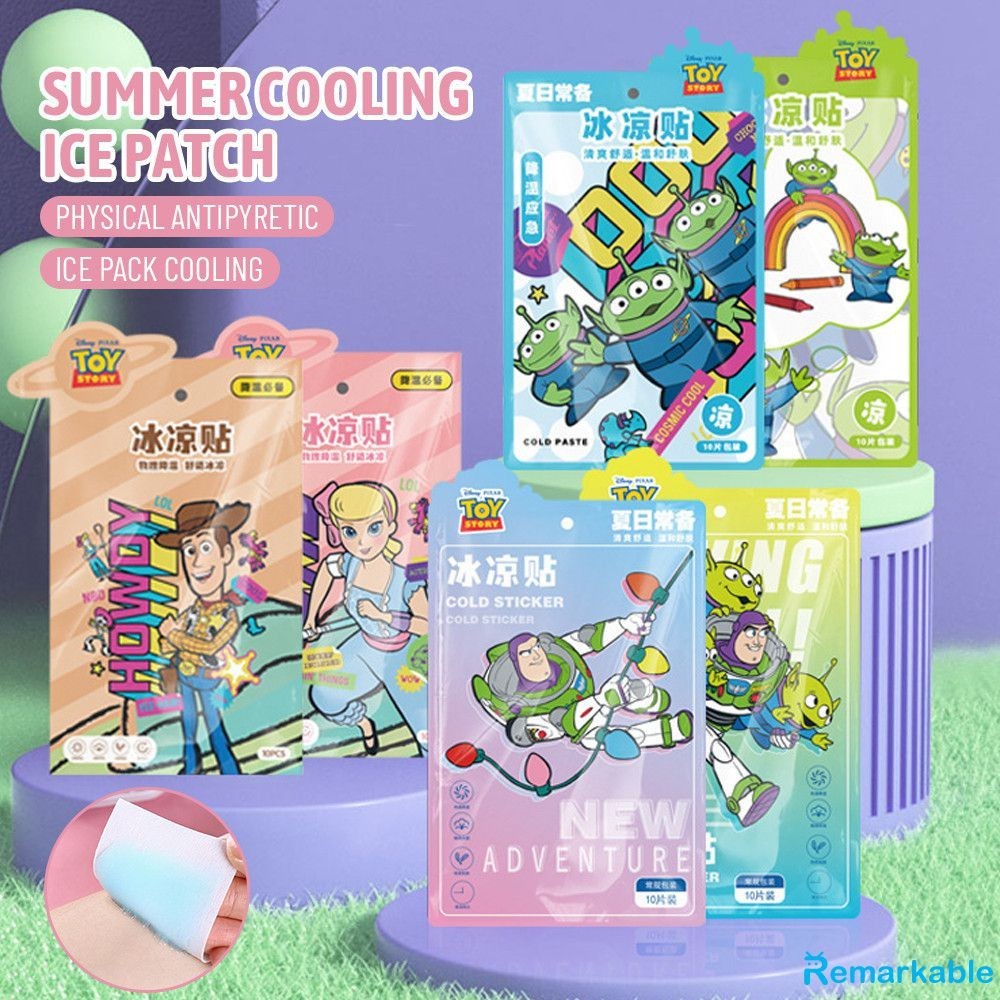 Creative Cartoon Character Ice Sticker for Reducing Heat Sticker for ...