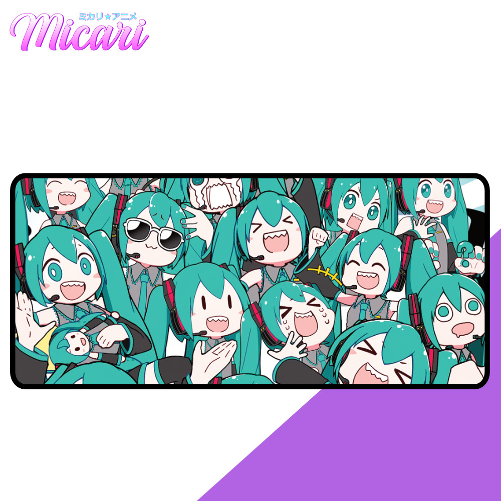 Micari Vocaloid Hatsune Miku Large Mouse Pad Anime Mousepad Gaming Desk ...