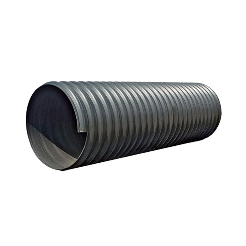 hdpe Steel Belt Reinforced Polyethylene Spiral Corrugated Pipe dn1000Municipal Drainage Sewer ...