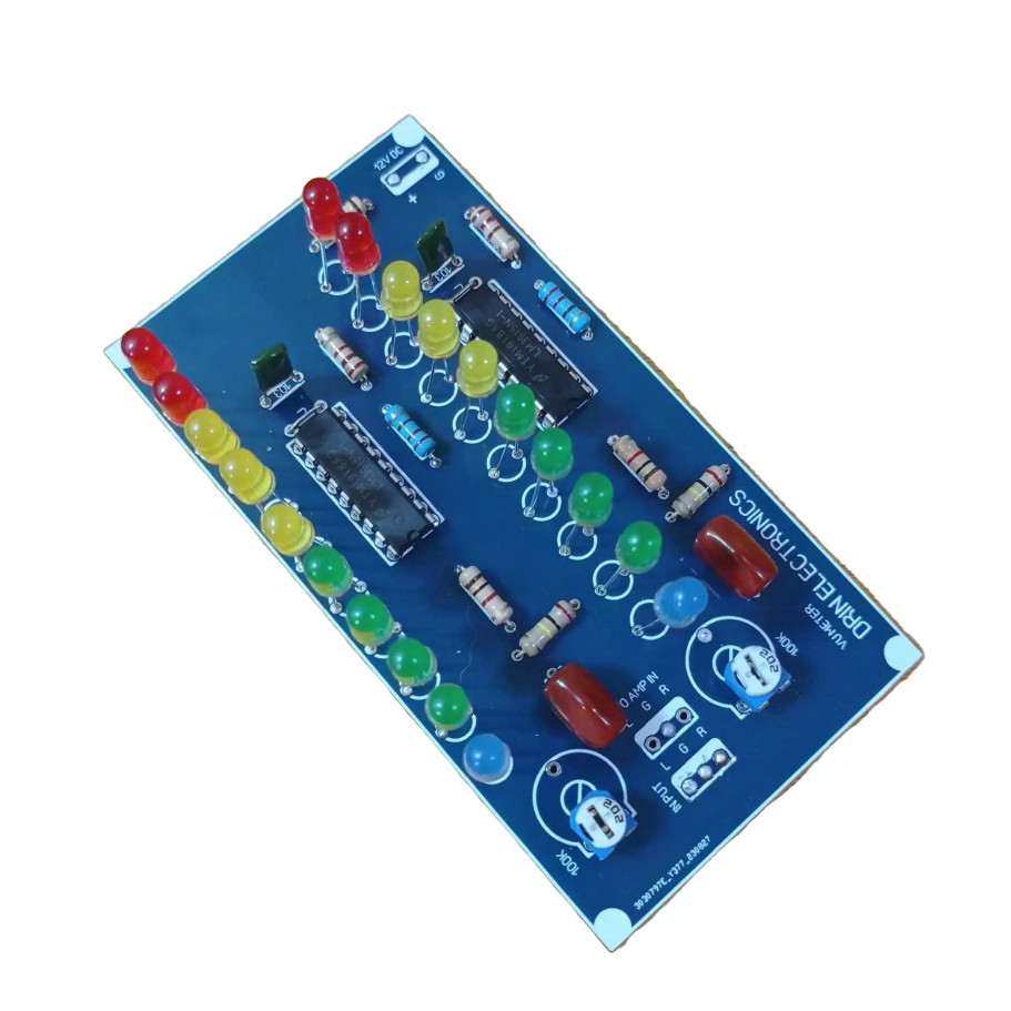 STEREO LM3915 SOUND LEVEL INDICATOR 10 LED VU METER | Shopee Philippines