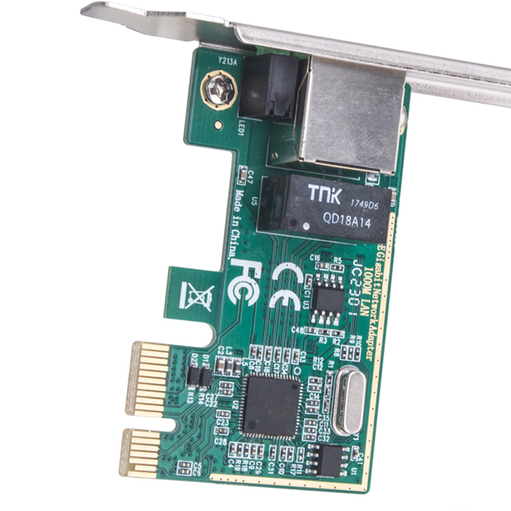 10/100/1000M Gigabit Ethernet LAN PCI Network Controller Card RJ45 LAN ...