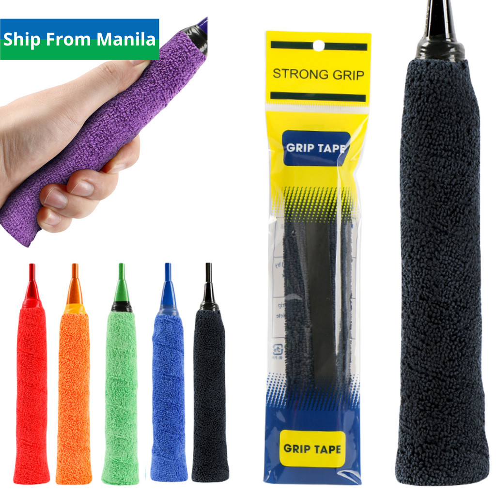 Anti-slip Towel Grip Badminton Racket Sweatband Overgrip Sport Tape ...