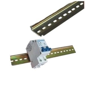 TH35 iron guide rail C45 air open small circuit breaker guide rail DZ47 ...