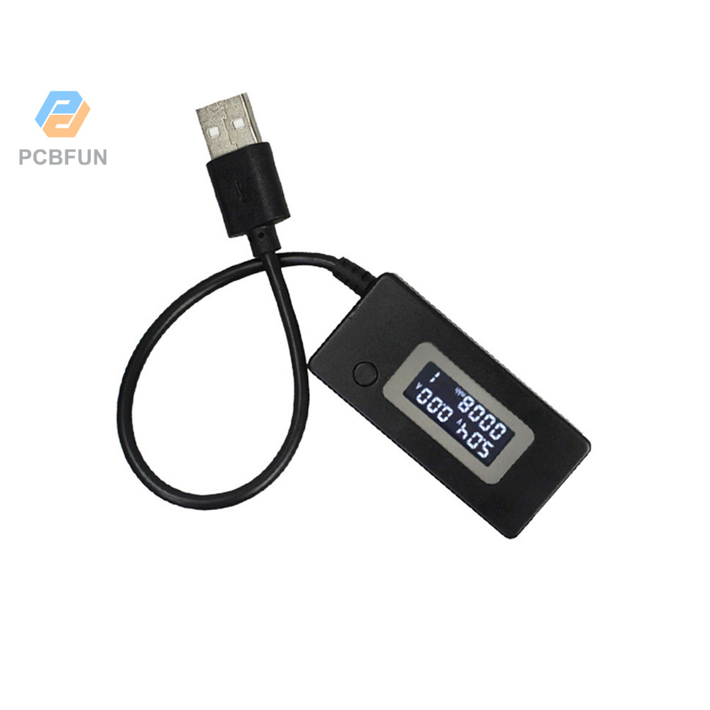 Pcbfun DC4-30V Lcd Usb Current And Voltage Charging Tester With Usb ...