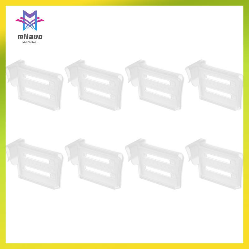 milauo 8 Pcs Fridge Shelves Portable Ice Chest Seasoning Divider Shelf ...