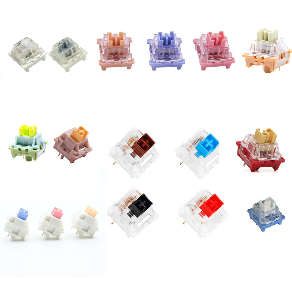 Outemu Switch Lemon Peach V2 Green/Black/Brown/Red/Purple/Blue Silent ...