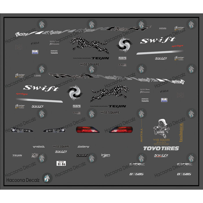 Sean Nissan Silvia S15 Fast Furious Tokyo Drift Water Decal | Shopee ...