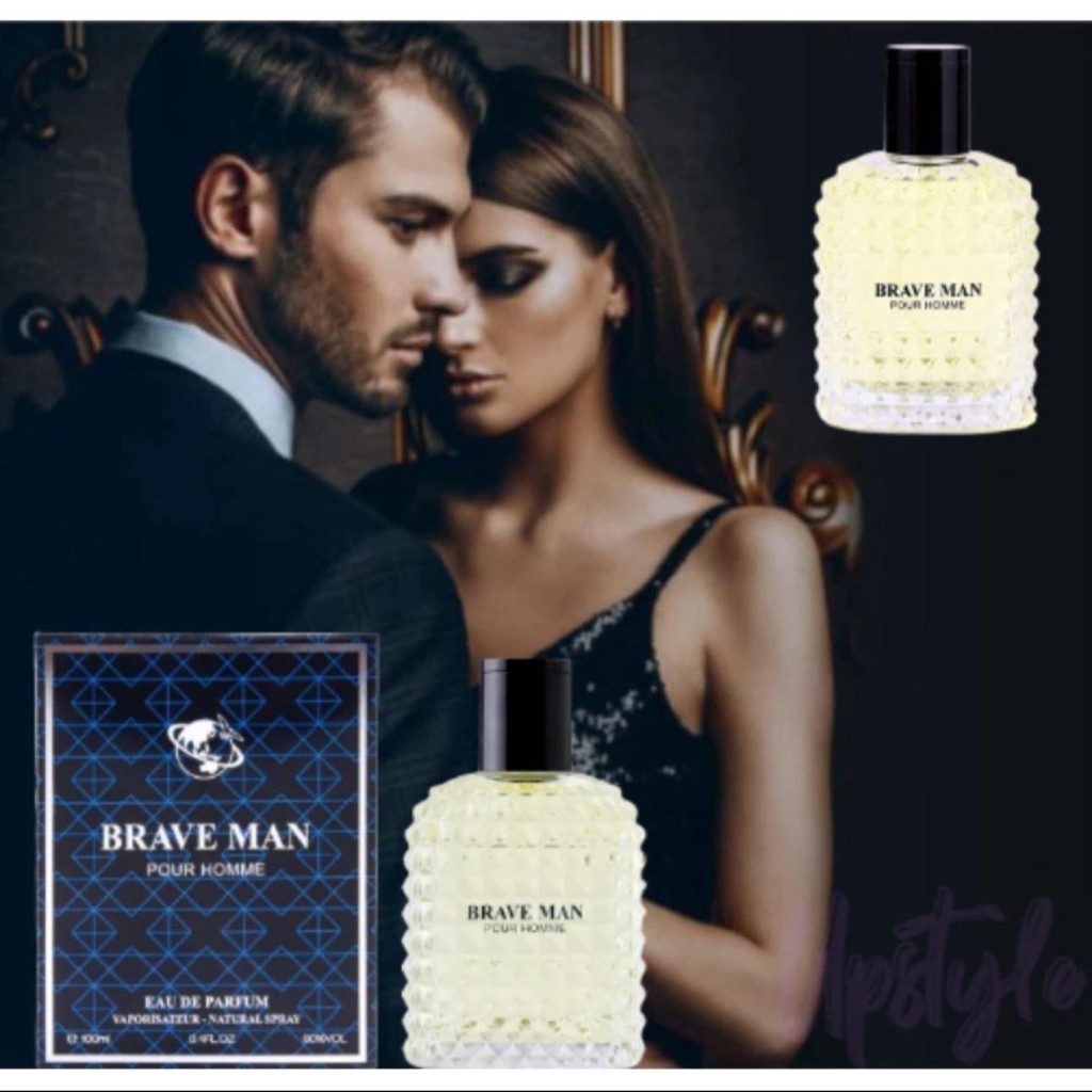 Brave Man perfume EUD 72 hour perfume for men trending luxury bottle ...