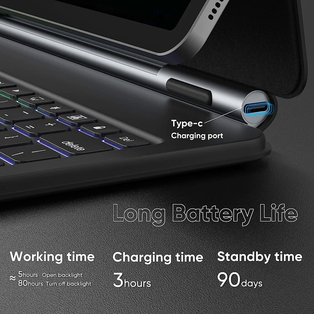 Magnetic Levitation Keyboard Case For Samsung Galaxy Tab S8 S9 S10 ...