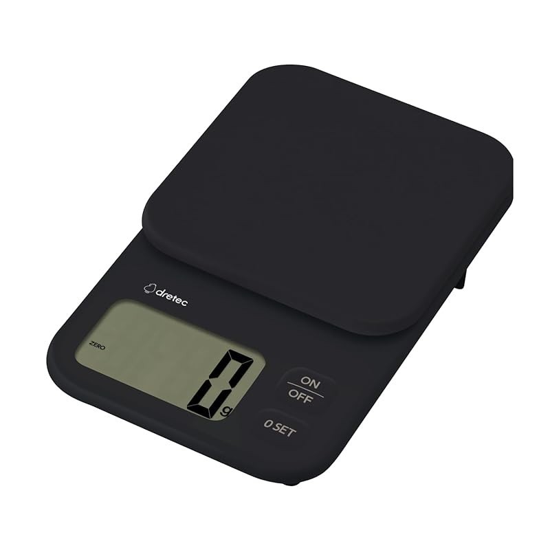 dretec Digital Scale 3kg/1g Increment, Made in Japan, with Tare ...