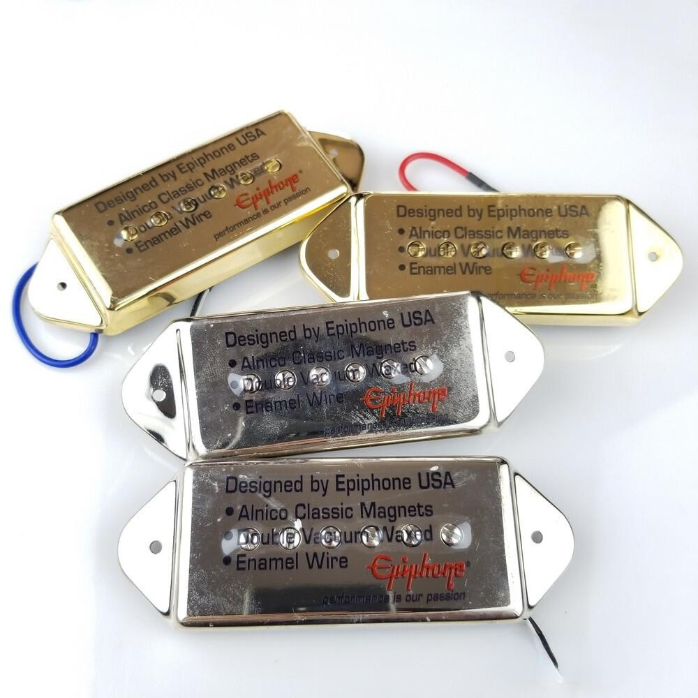 ST-(Ready Stock)1 Set Epi Pickups Jazz Guitar Metal pickups Custom P90 ...