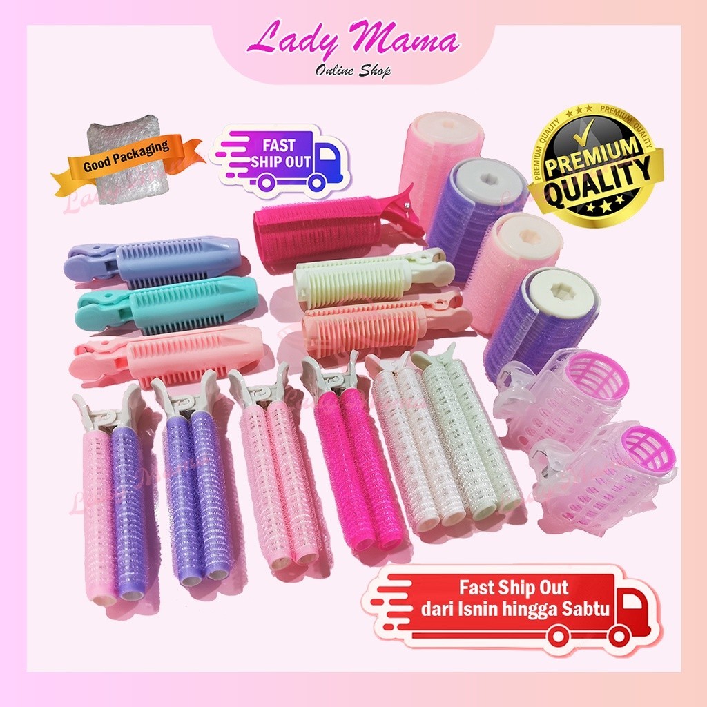 Hair Curling Clip / Air Bangs Hair Roller / DIY Curler Fluffy Clamps ...