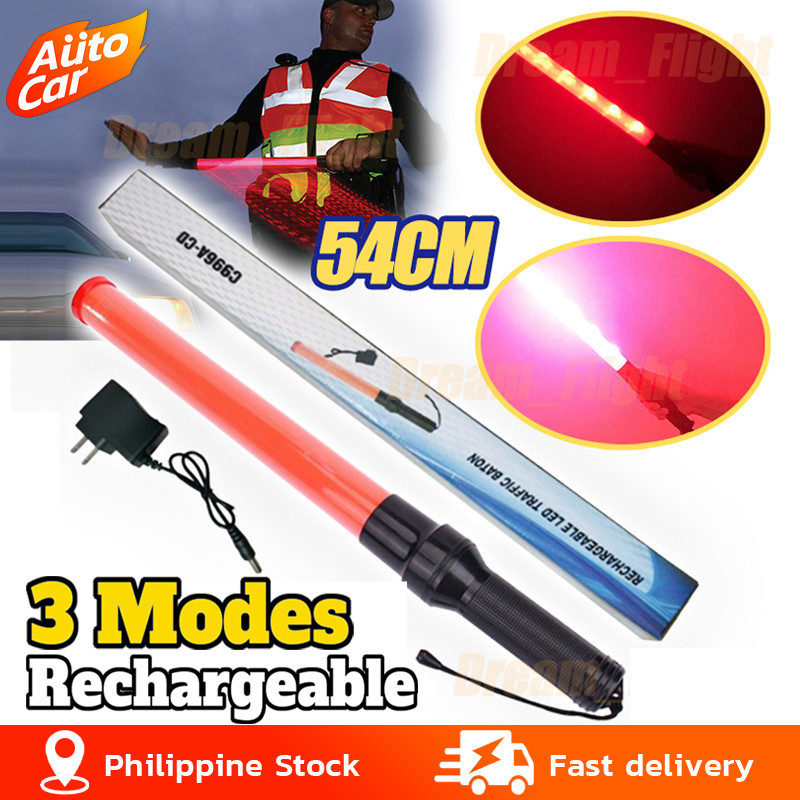 Rechargeable Traffic Baton Three-Speed Adjustment Led Traffic Control ...
