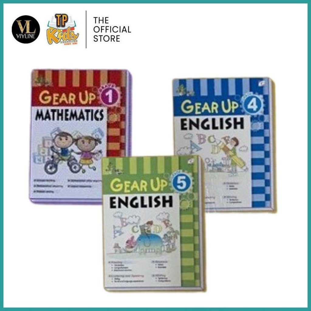 Gear Up English and Math Workbook Collection by Learning is Fun ...