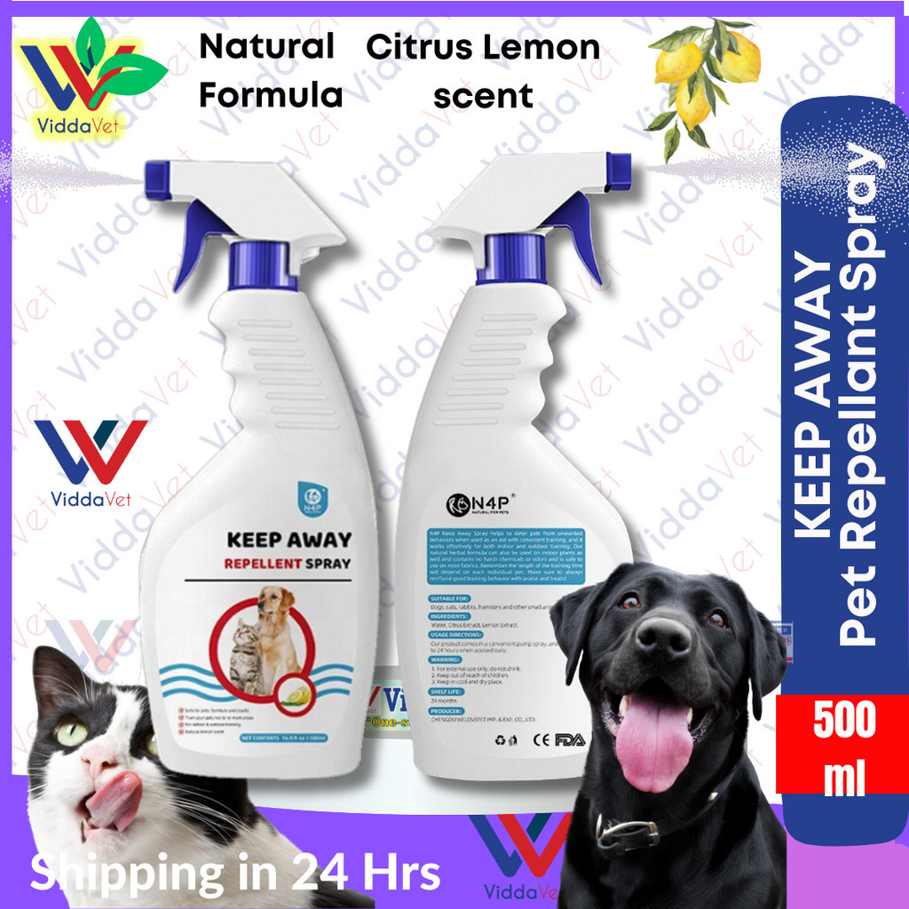 N4P 500ml Pet repellant spray Dog poop and pee training spray Keep Pet ...