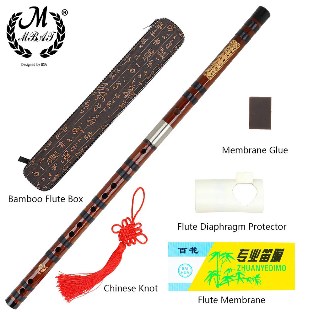 M Bat Made from 8 Years of Air-Dried Bitter Bamboo High Quality Flute ...
