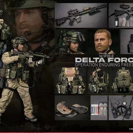 Ready Stock DAMTOYS DAM 78091 Delta Special Forces 1/6 Soldier Model ...